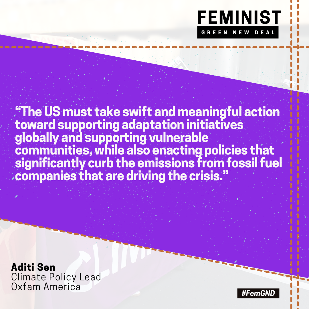 Feminists React to IPCC Report – Feminist Agenda for a Green New Deal